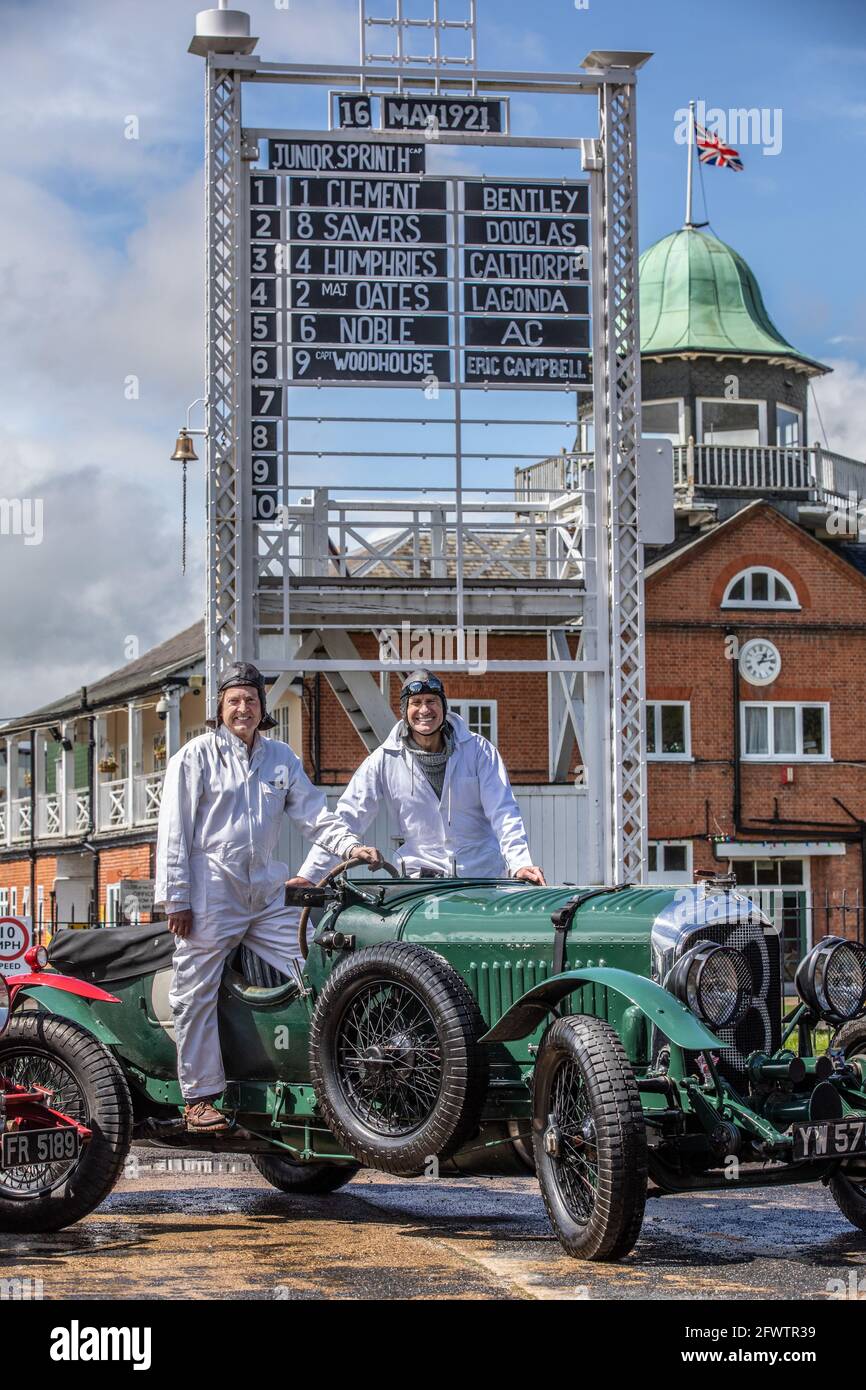 Bentley celebrates the centenary of its first race win. Commemoration ...