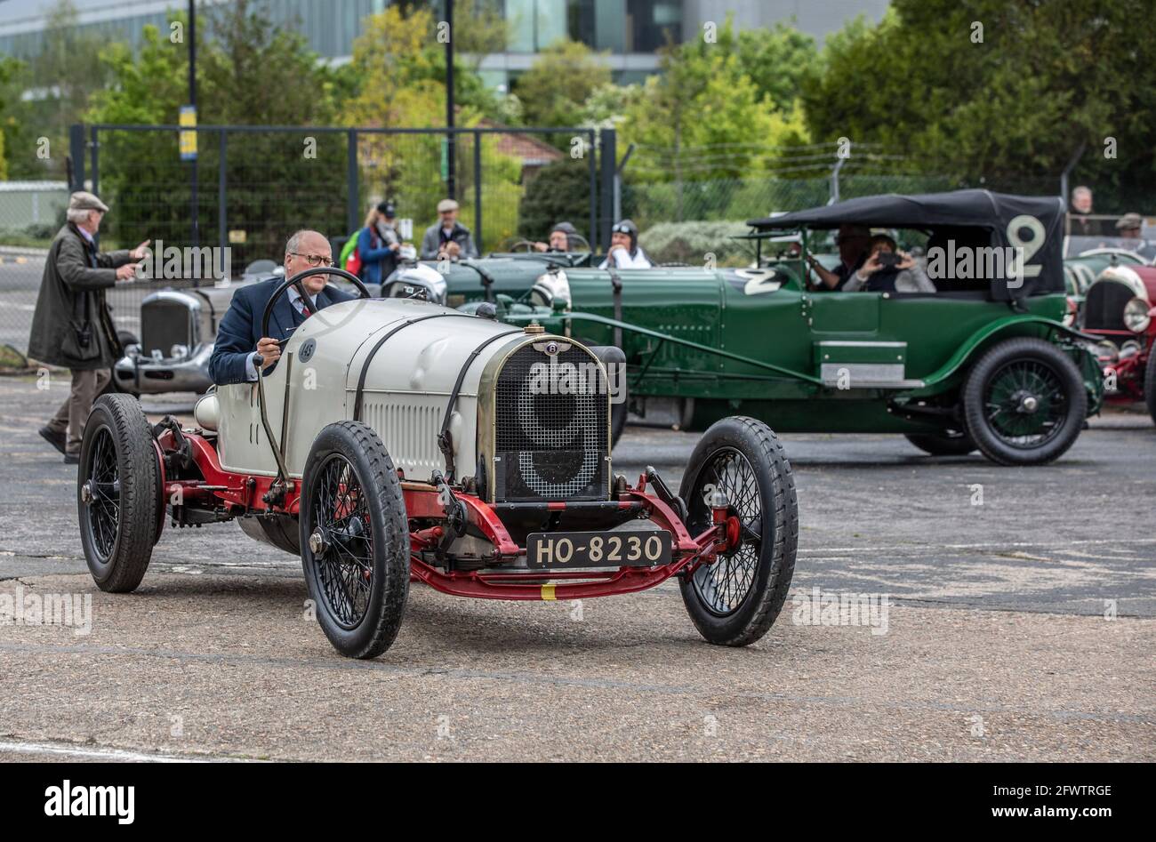 Bentley celebrates the centenary of its first race win. Commemoration ...
