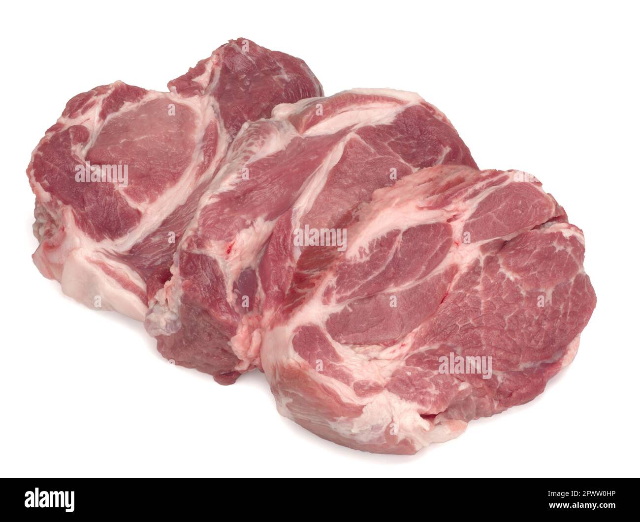Raw pork cuts loin hi-res stock photography and images - Alamy