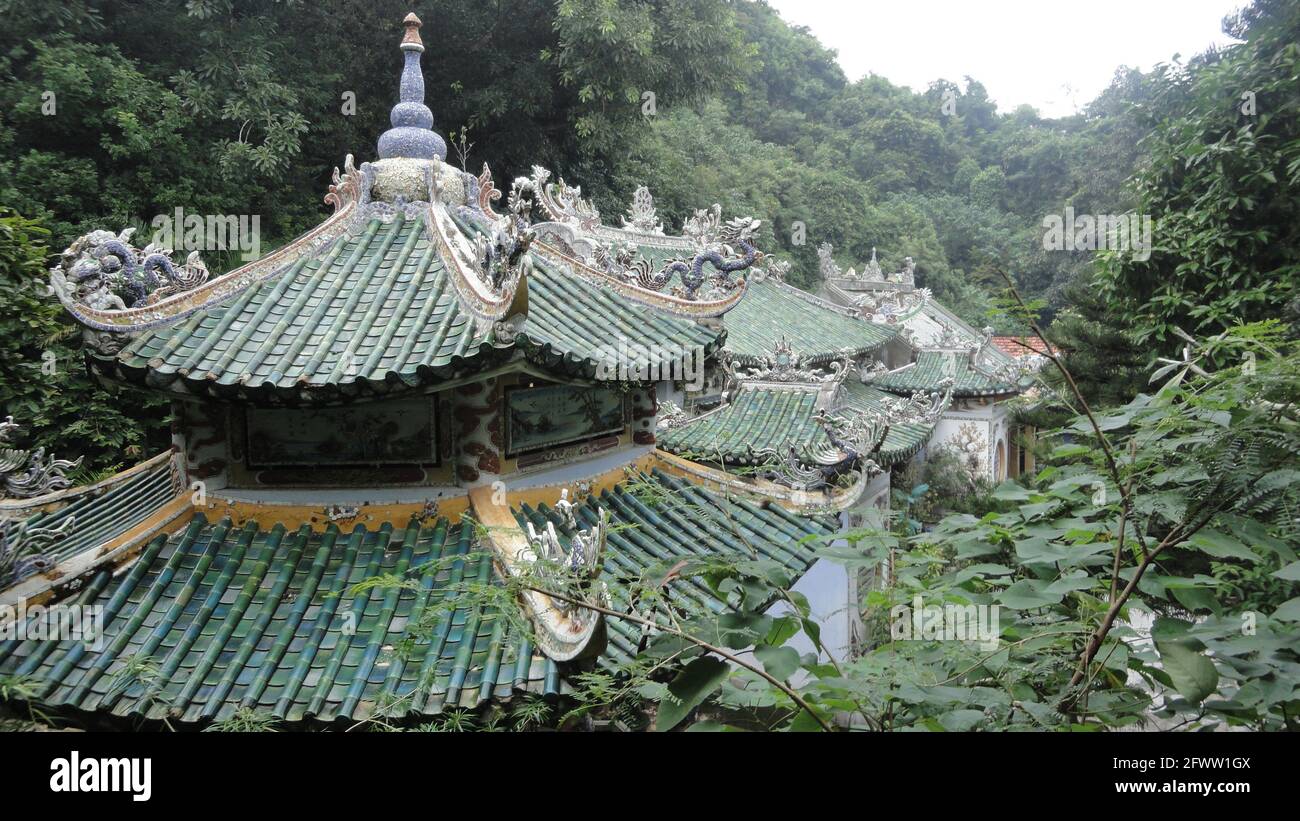 Pagoda on the Marble Mountains near Da Nang, Vietnam Stock Photo - Alamy