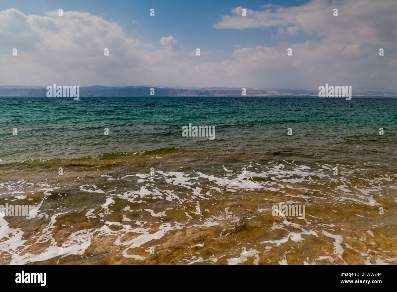 View of the Dead Sea, Jordan Stock Photo - Alamy