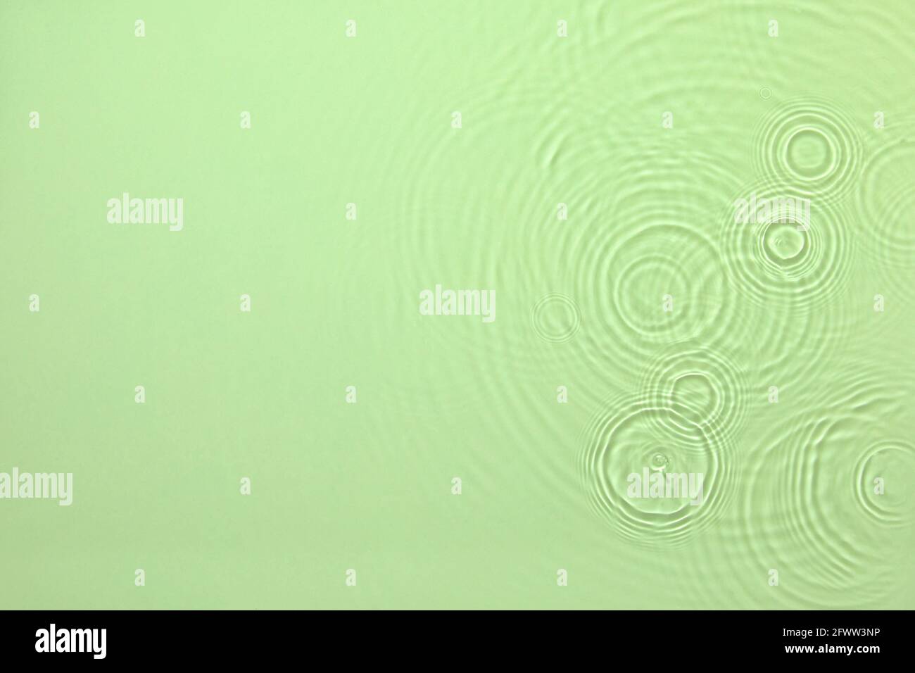 green transparent clear water surface texture summer background Stock ...