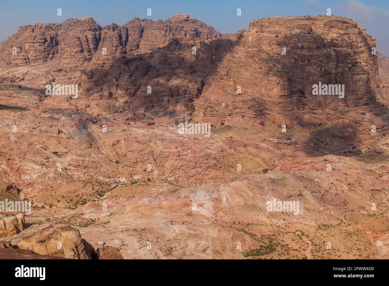Landscape of the ancient city Petra, Jordan Stock Photo - Alamy