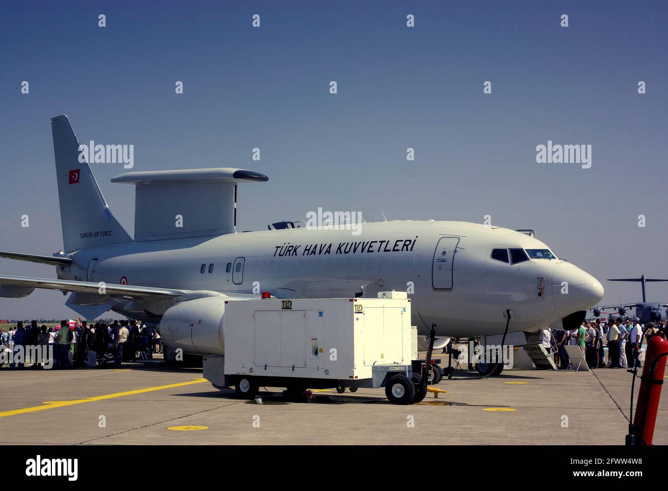 İzmir, TURKEY - June 04 2011: Several planes of Turkish Air Force ...
