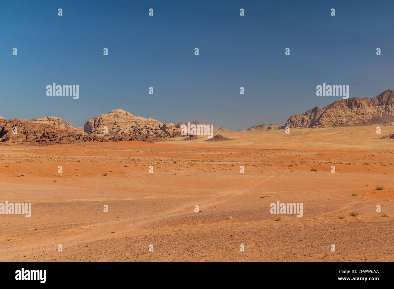 Wadi Rum desert, Jordan Stock Photo - Alamy