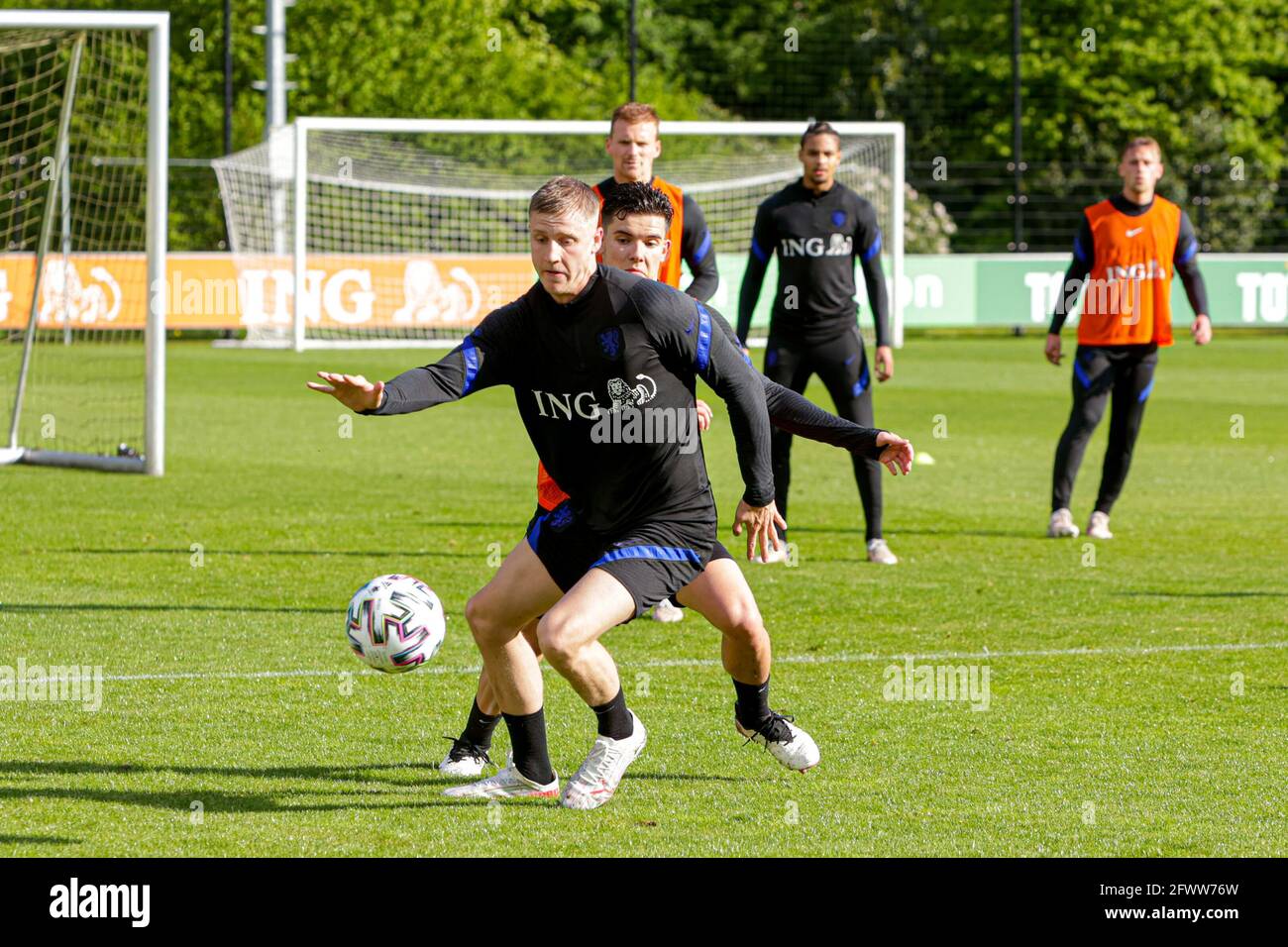 ZEIST, NETHERLANDS - MAY 24: Mats Knoester of Netherlands U21 during a ...
