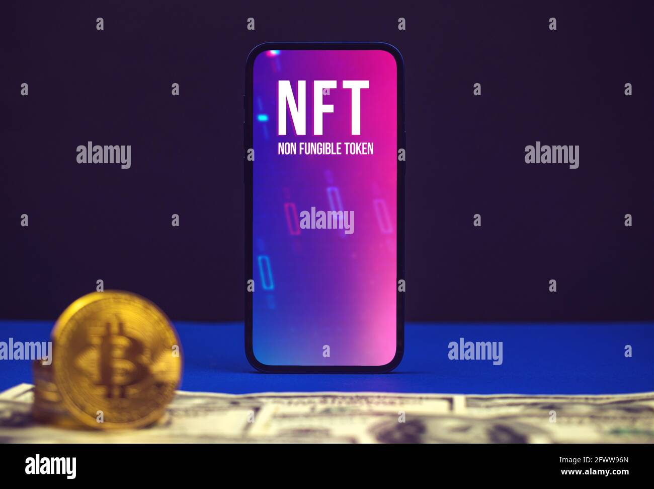 Modern nft logo hi-res stock photography and images - Alamy