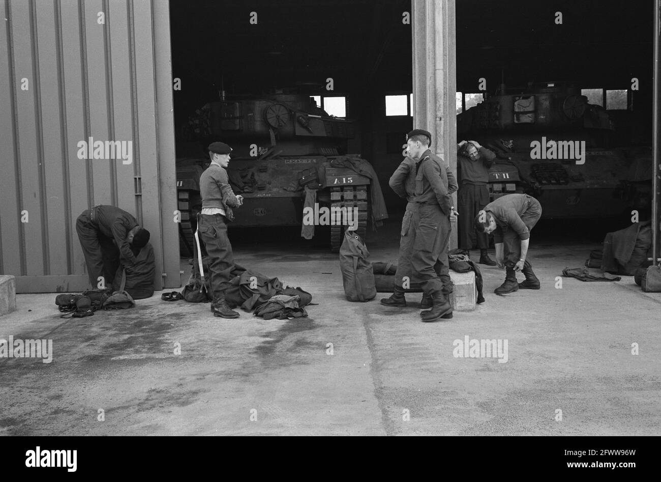 Trial Mobilization Cavalry (Tank Squadron), May 2, 1963, CAVALERY ...