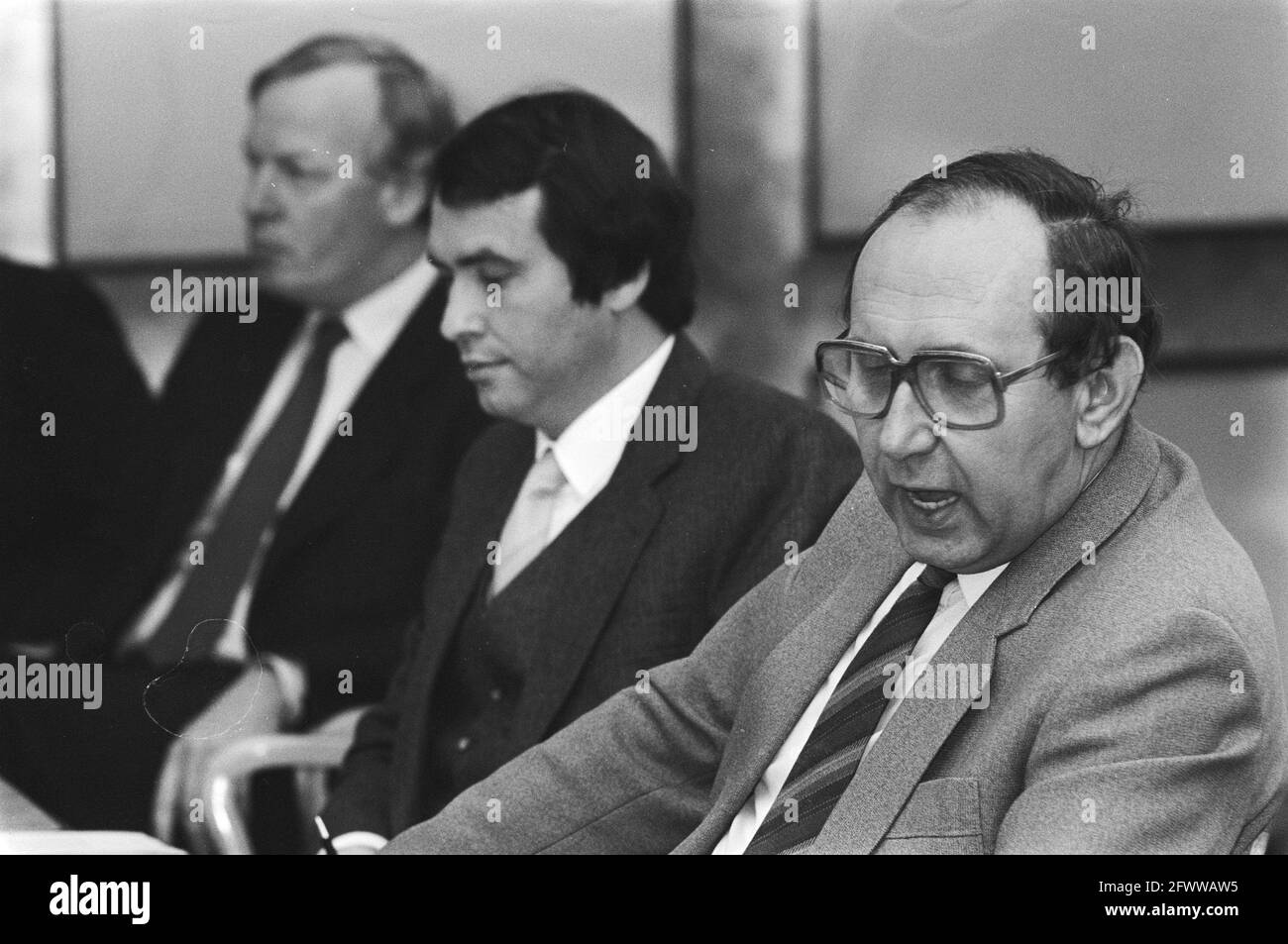 Assignment Financieel Dagblad, Mr. W. Brink, 19 November 1984, The ...