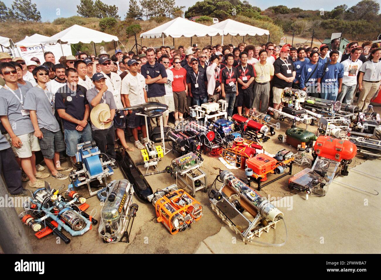 12th International Autonomous Underwater Vehicle Competition; competing ...