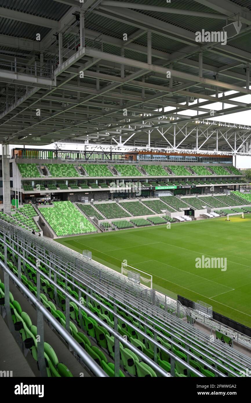 Q2 stadium austin hi-res stock photography and images - Alamy