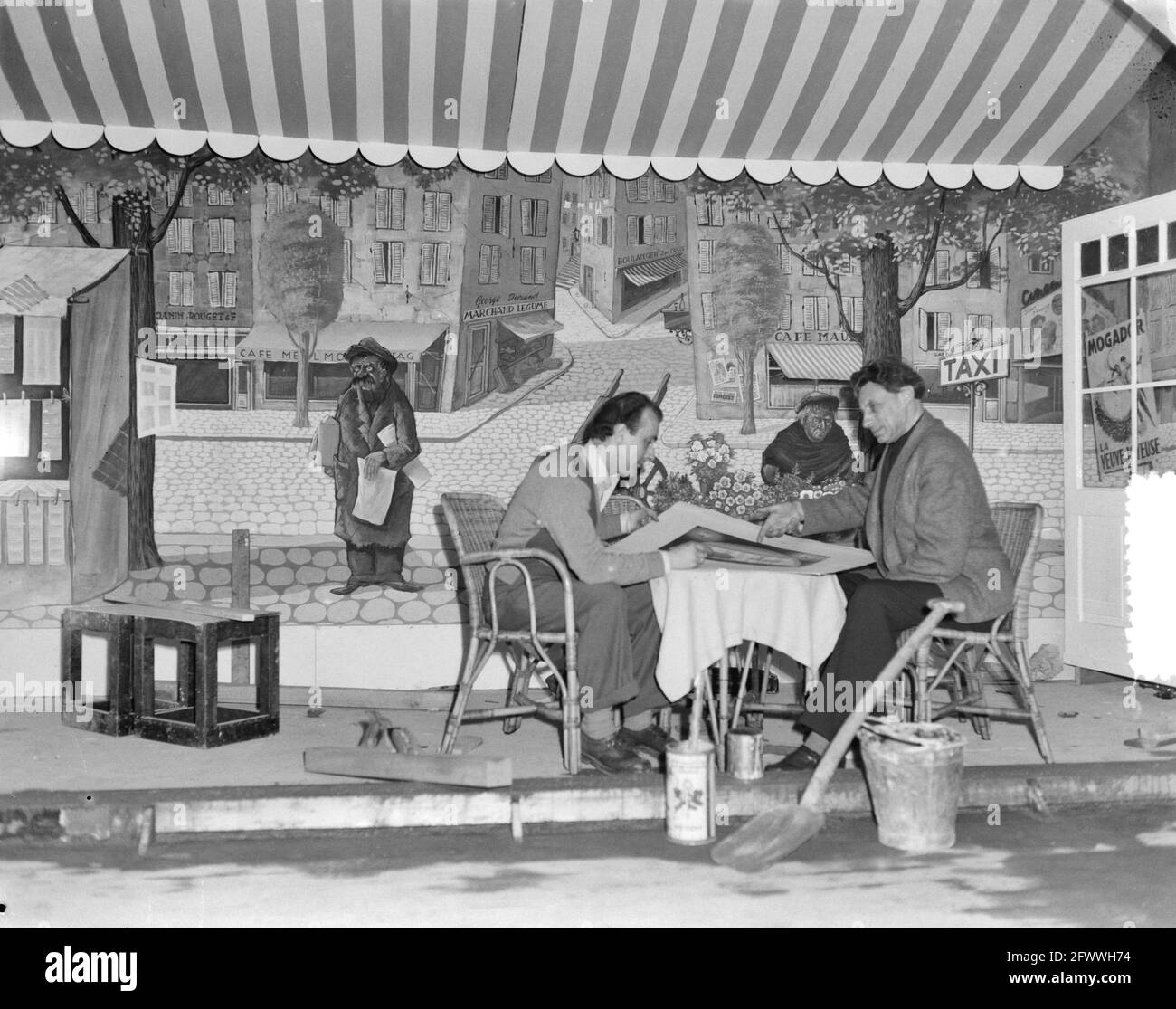 Commission Kees Manders Amsterdam, April 15, 1953, The Netherlands ...