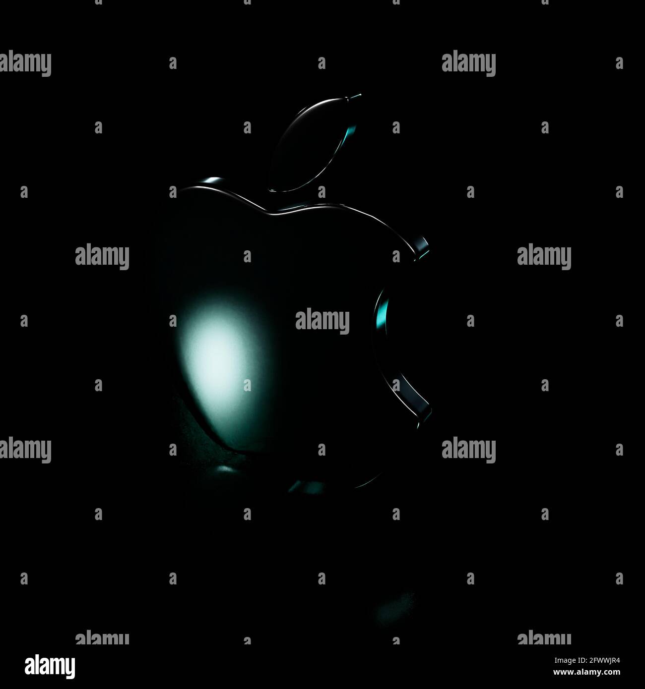 Steve jobs apple logo hi-res stock photography and images - Alamy