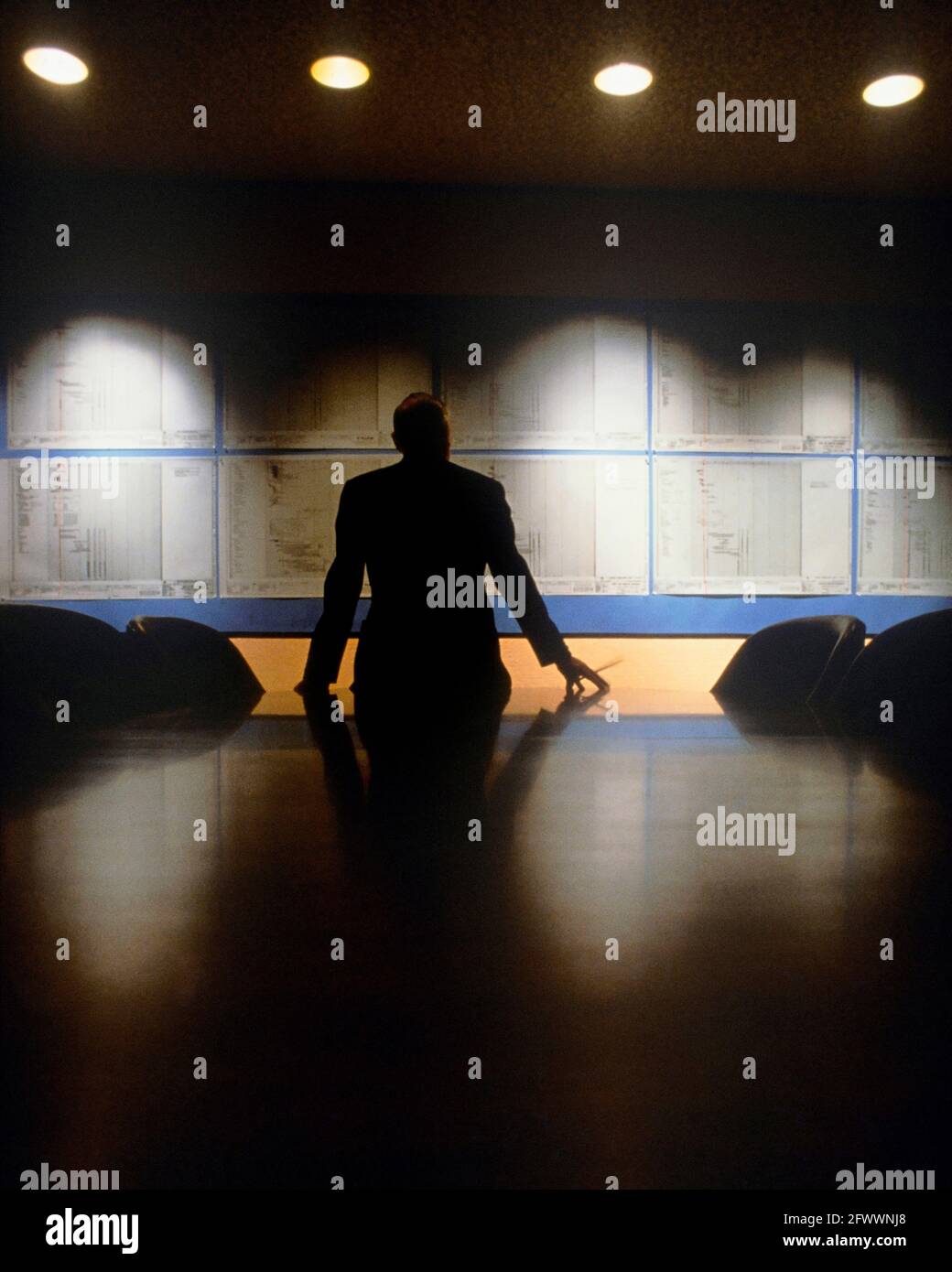 Executive Studies Timeline Charts Stock Photo - Alamy