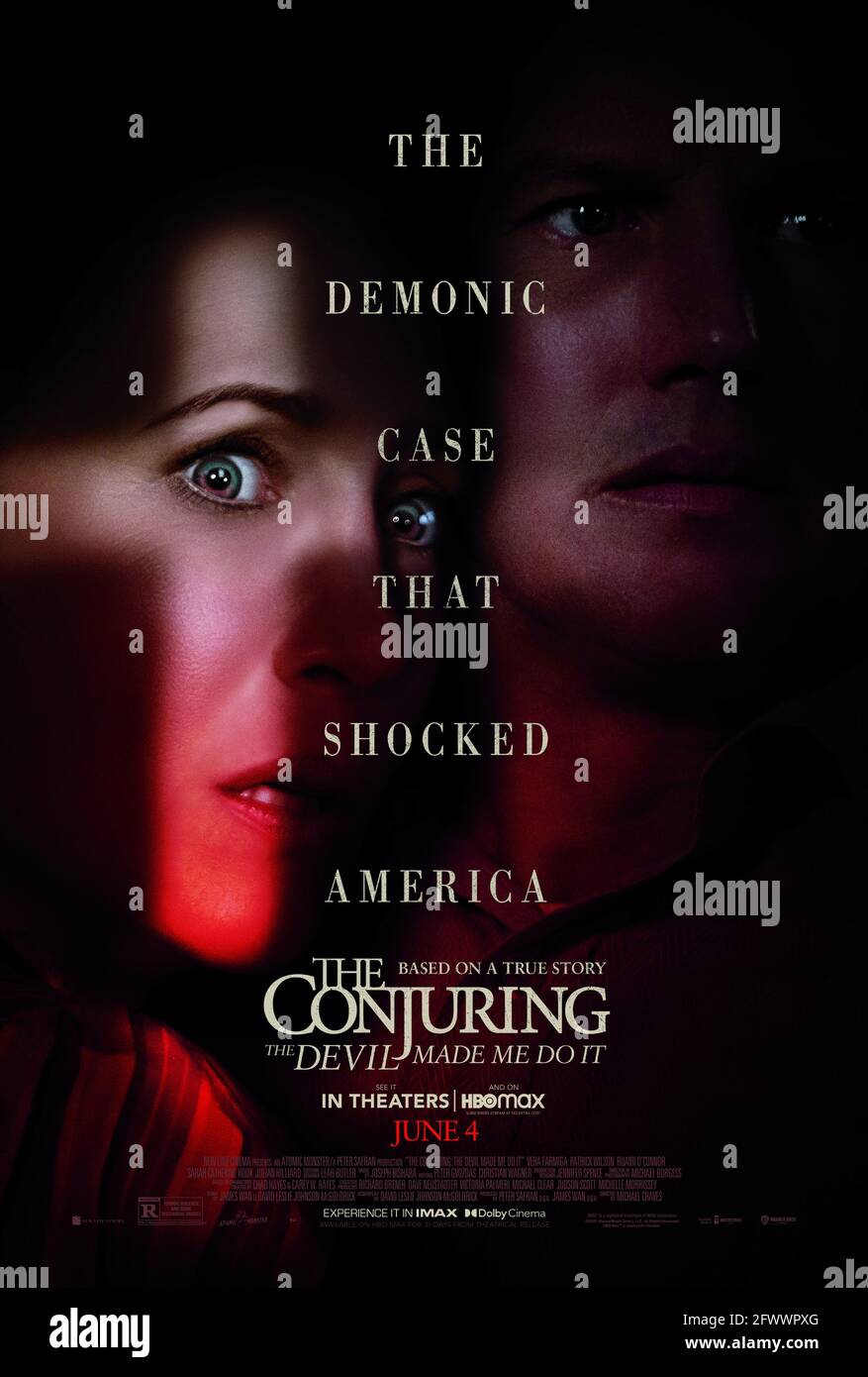 The devil made me do it 2021 poster hi-res stock photography and images - Alamy