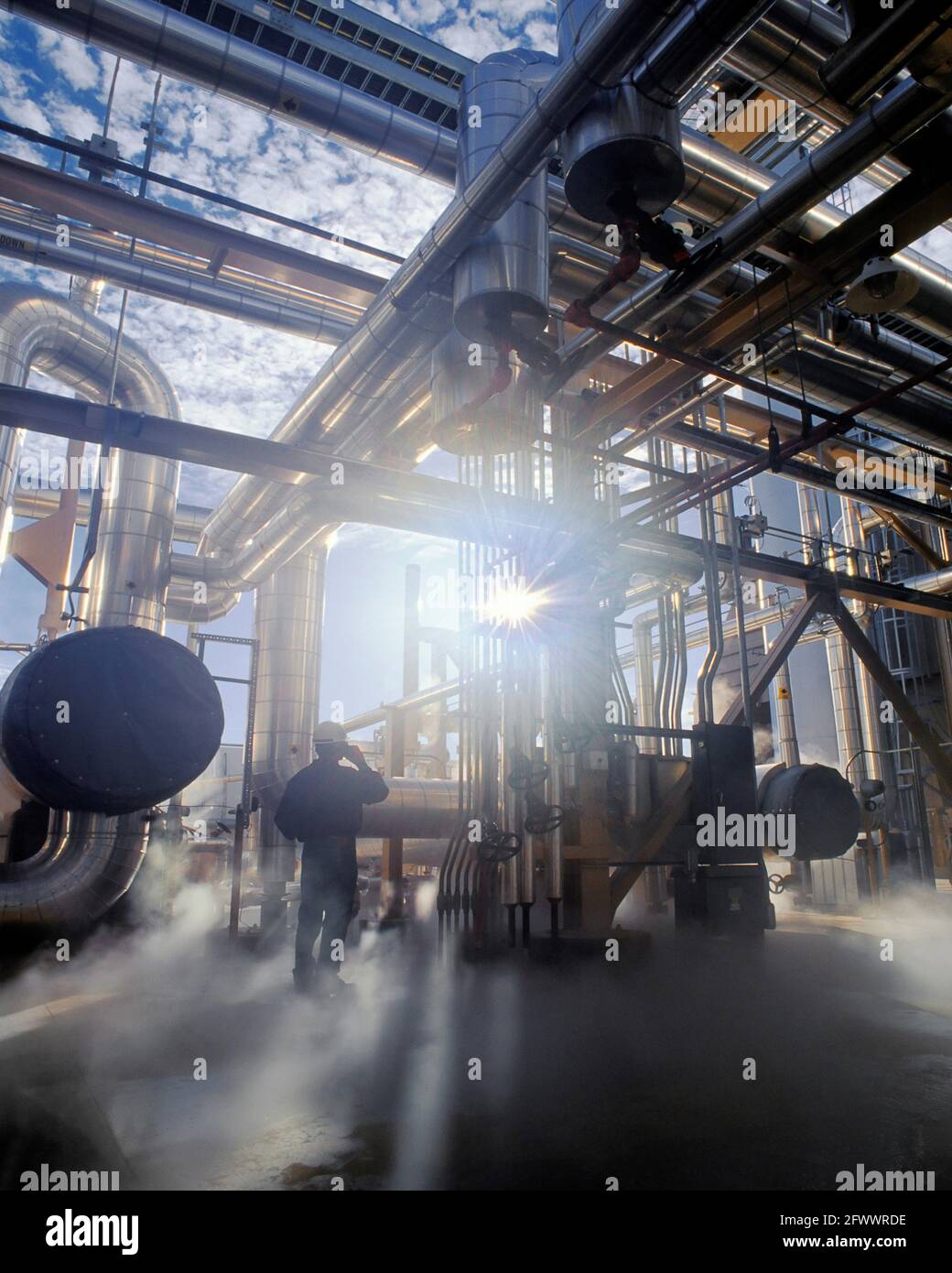 Electric Steam Power Plant Stock Photo - Alamy