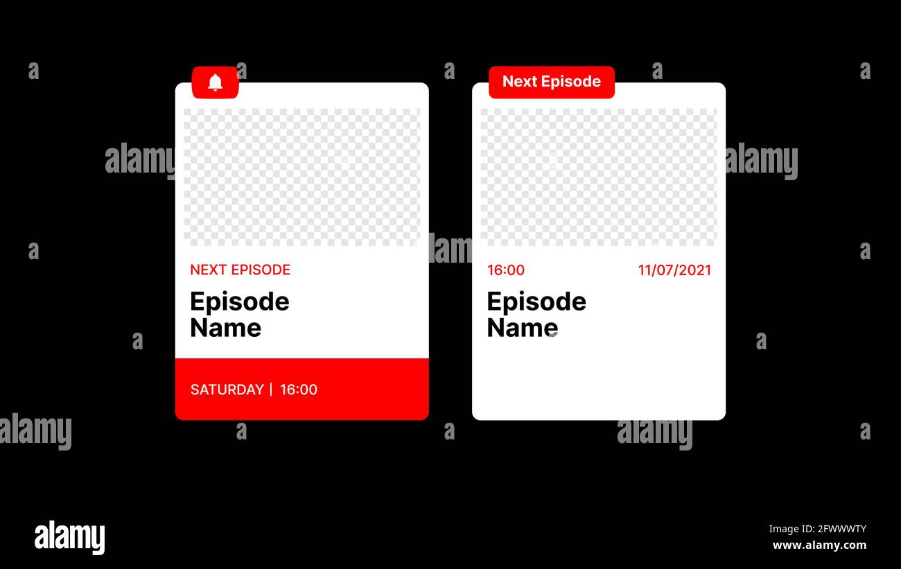 Template for New Episode on Video Platform. Put Your Content Under ...