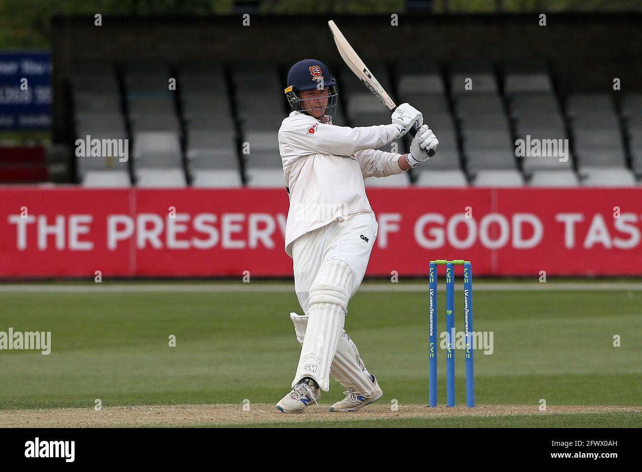 Tom Westley hits 4 runs for Essex during Essex CCC vs Worcestershire ...