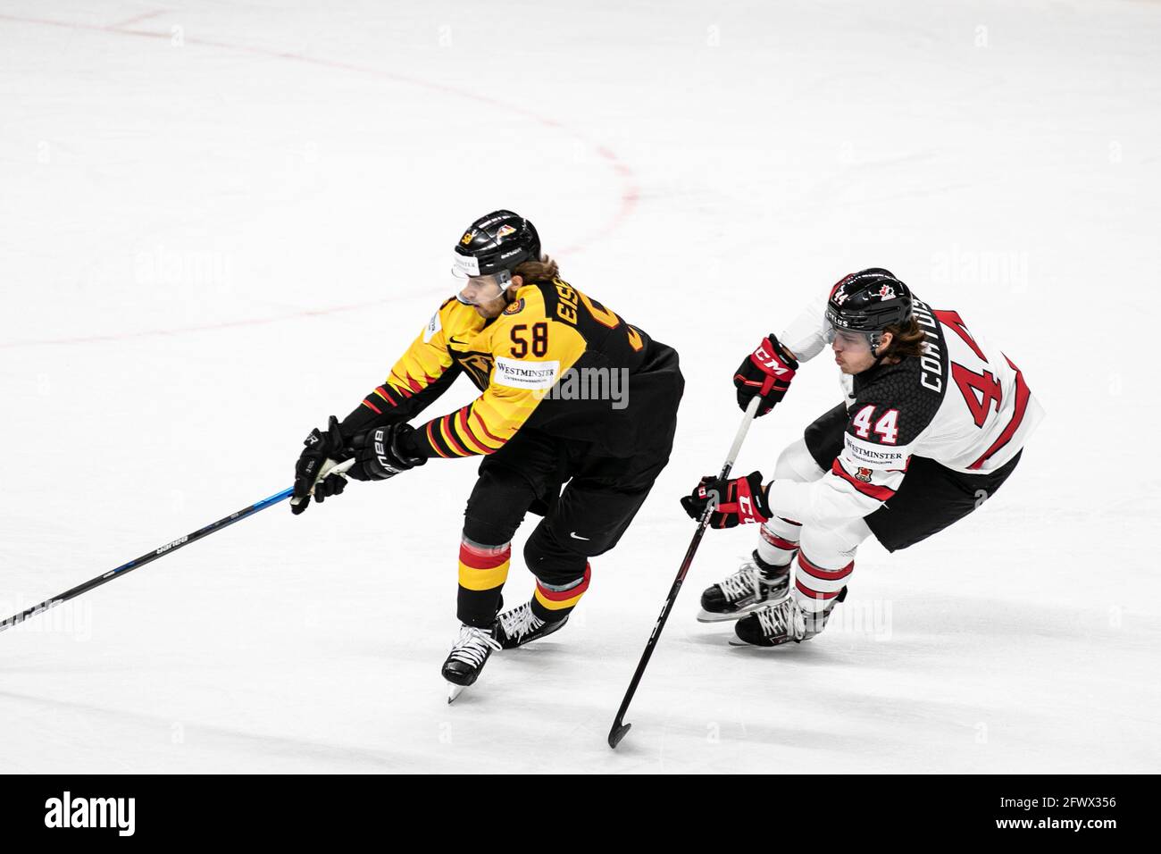Arena Riga, Riga, Latvia, 24 May 2021, GER vs CAN 24/05/2021 during ...