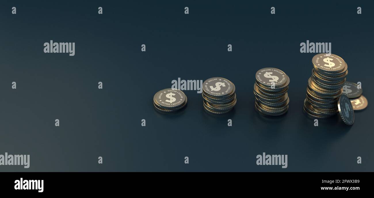 Change stacked isolated hi-res stock photography and images - Alamy