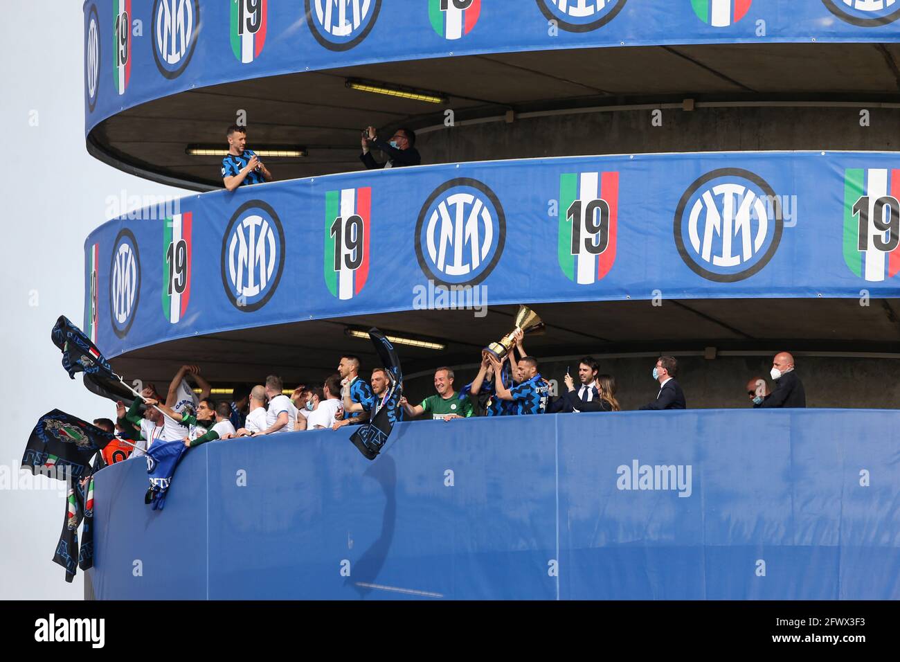 Football stadium internazionale trophy hi-res stock photography and ...