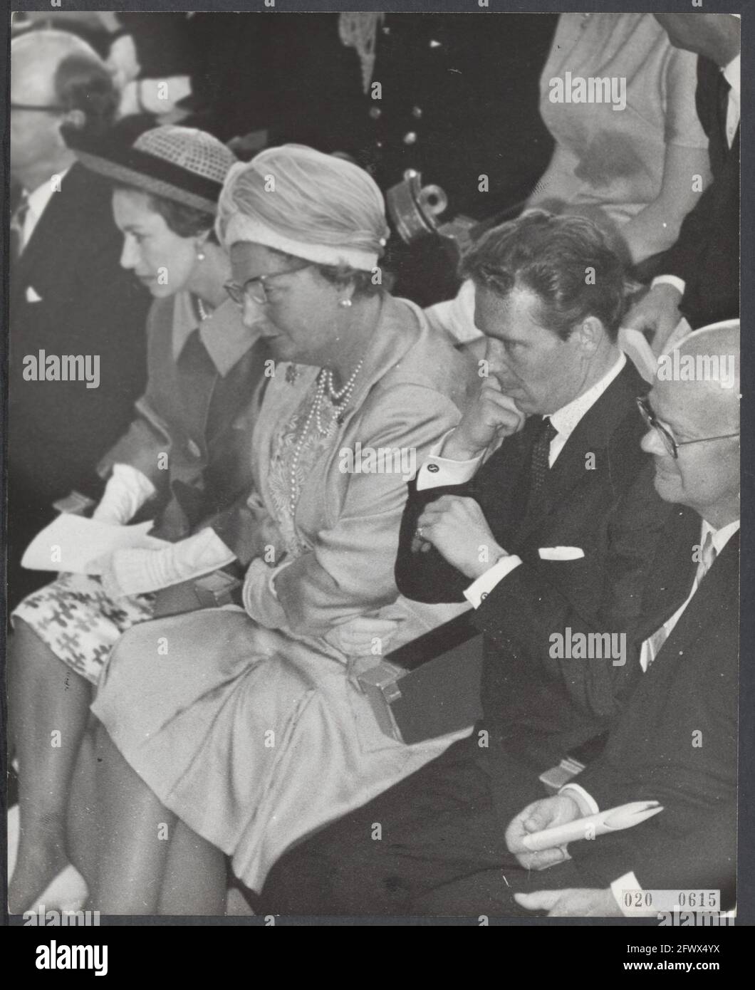 english week, 1965, queens, royal family, openings, princesses, state ...