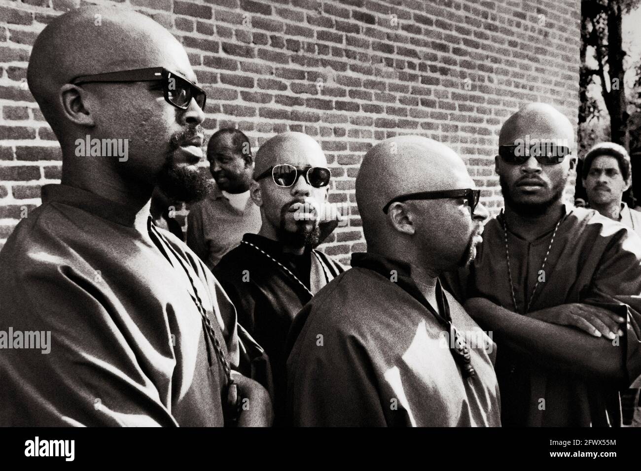 Maulana Ron Karenga and Cohorts Stock Photo - Alamy