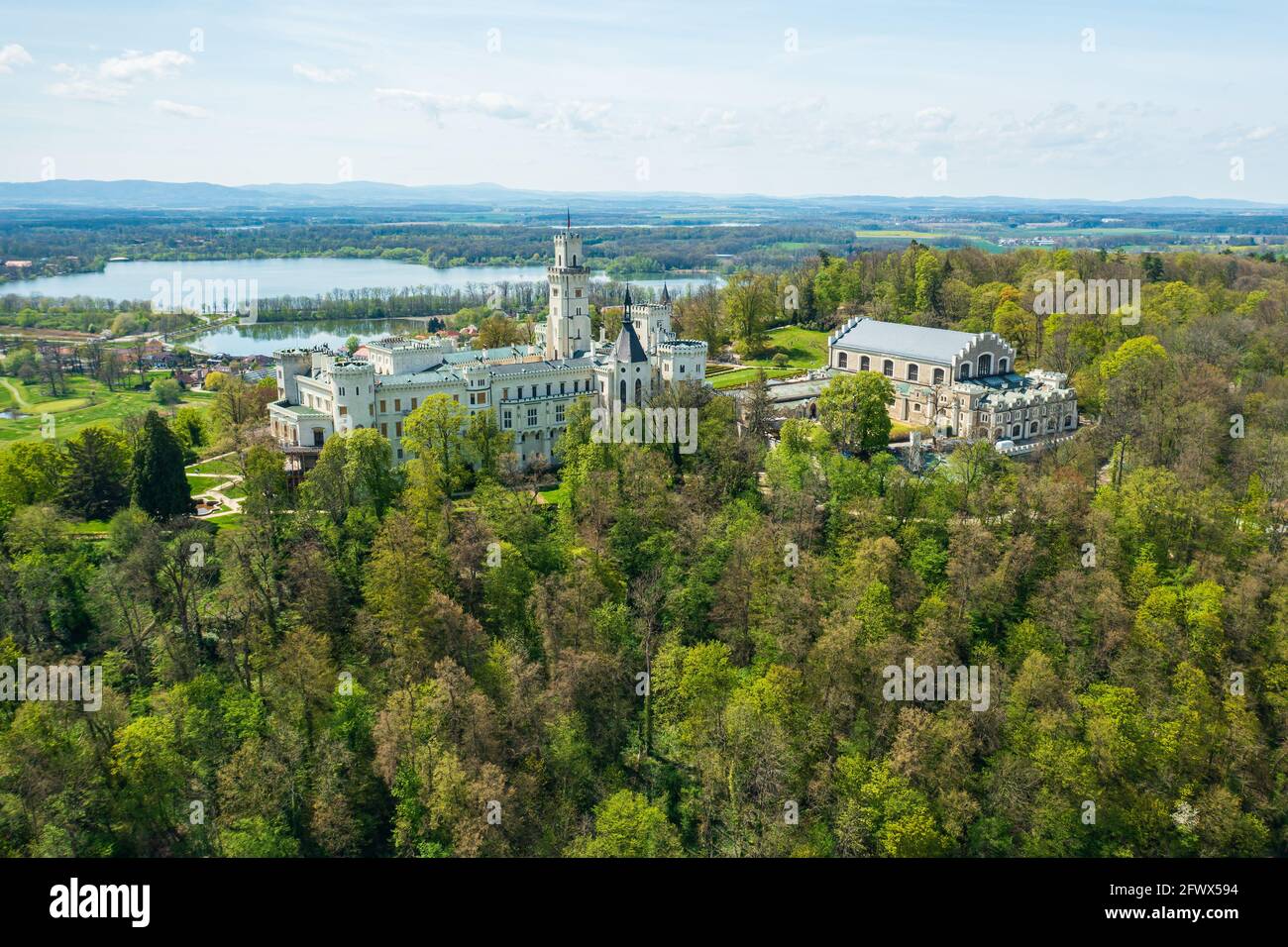 Hluboka castle hi-res stock photography and images - Alamy