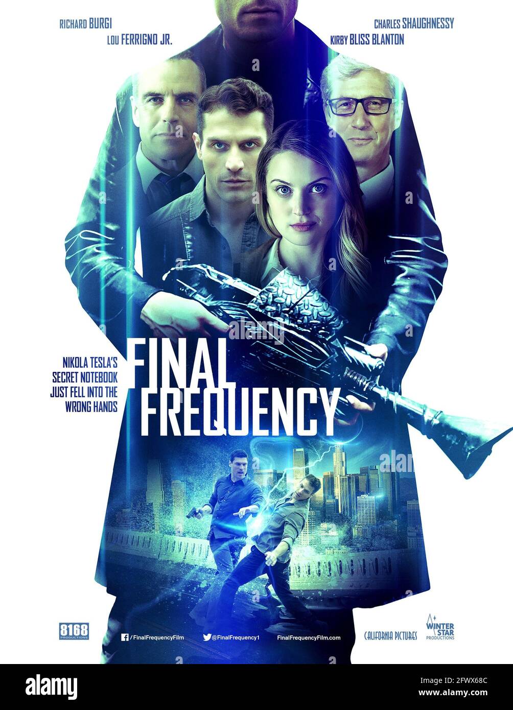 FINAL FREQUENCY, poster, center from left: Richard Burgi, Lou Ferrigno ...