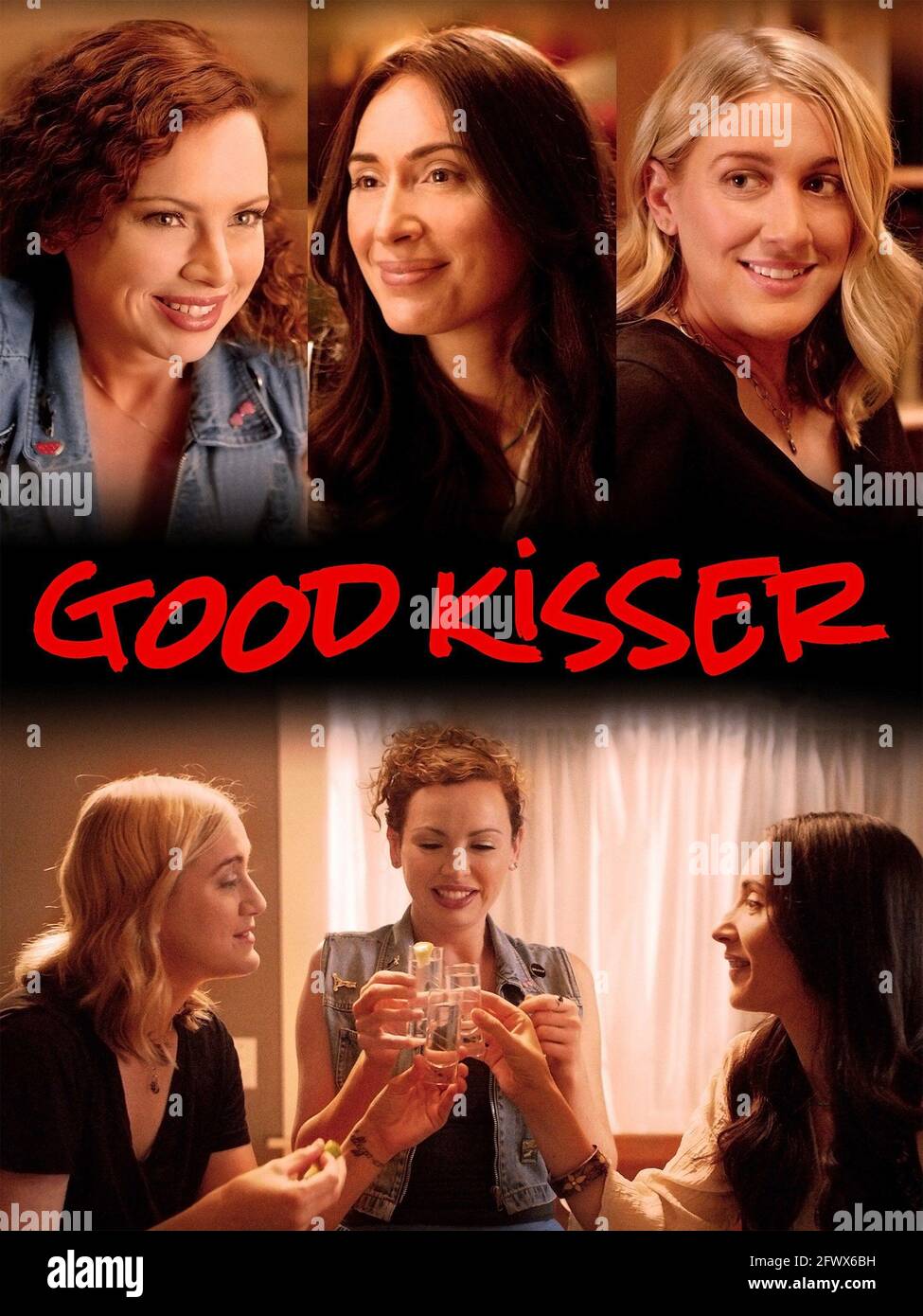 GOOD KISSER, poster, top, from left: Kari Alison Hodge, Julia Eringer ...