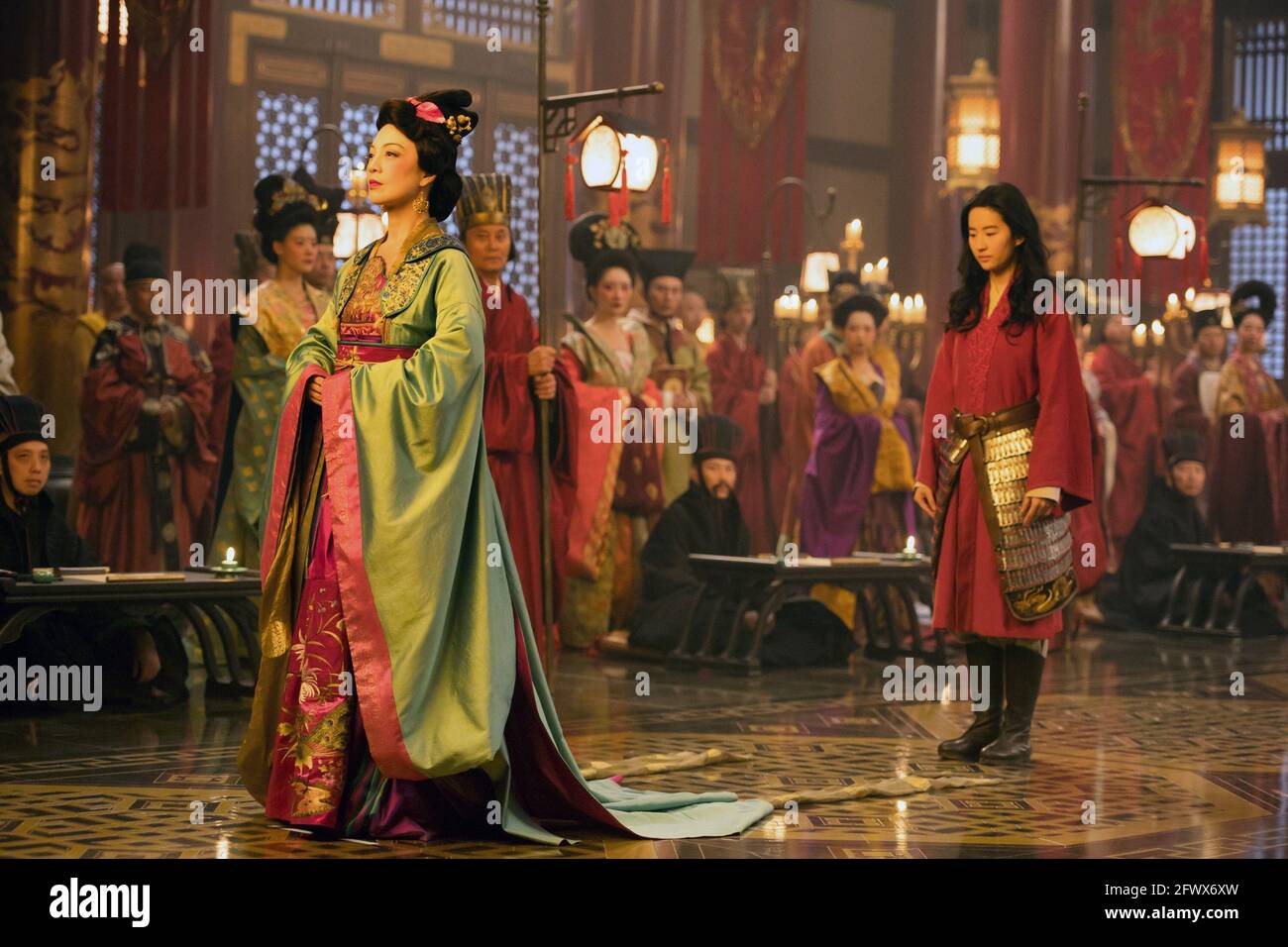 MULAN, from left: WEN Ming-Na, LIU Yifei, 2020. ph: Jasin Boland ...
