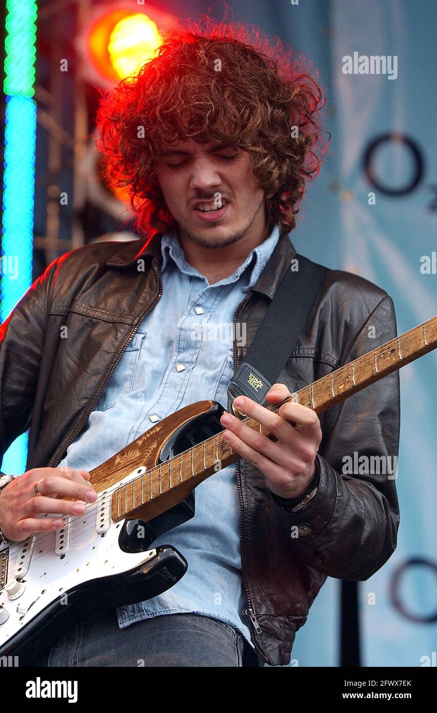 LUKE POTASHNICK LEAD GUITAR, ROOSTER AT POWER IN THE PARK, SOUTHAMPTON ...