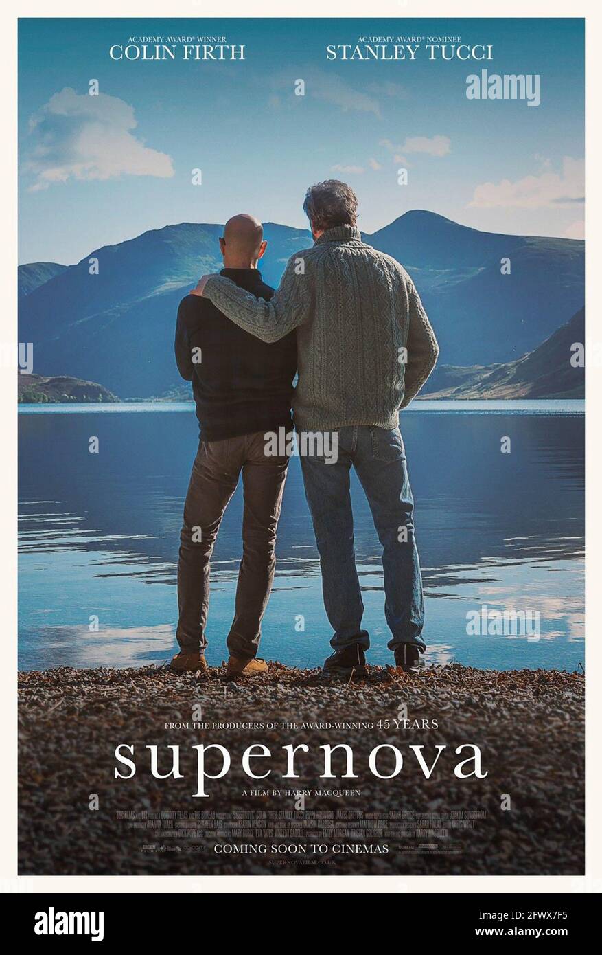 SUPERNOVA, British advance poster, from left: Stanley Tucci, Colin ...