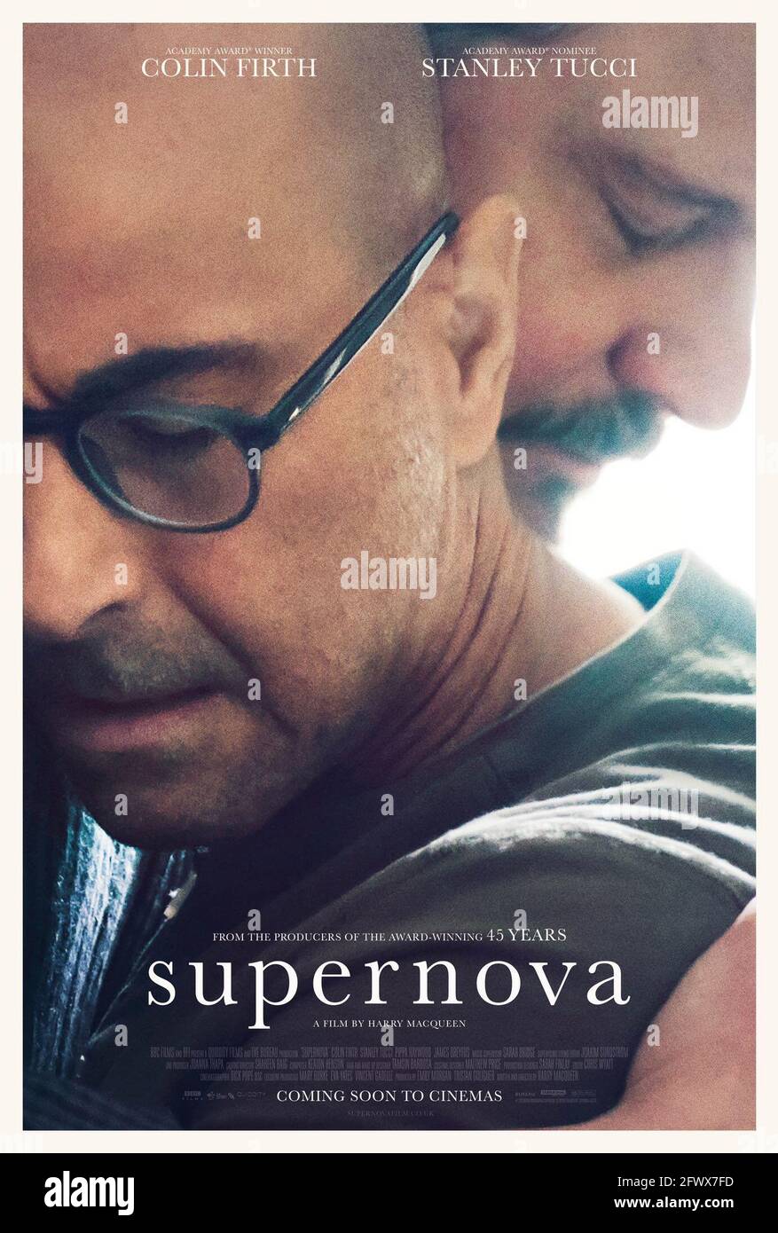 SUPERNOVA, British advance poster, from left: Stanley Tucci, Colin ...