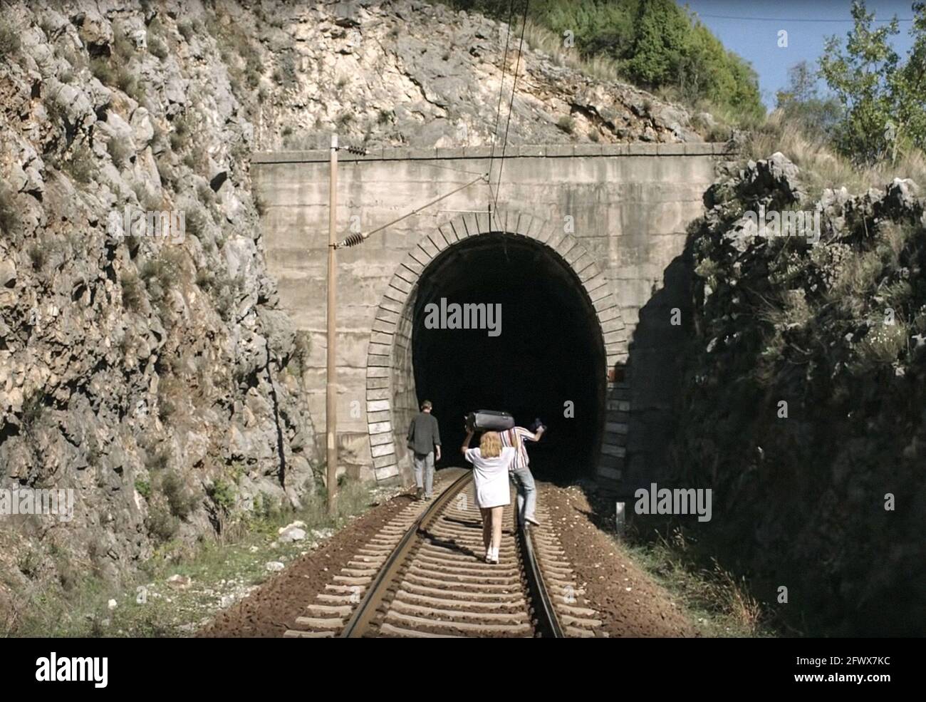 TAKE ME SOMEWHERE NICE, from left: Ernad Prnjavorac, Sara Luna Zoric ...