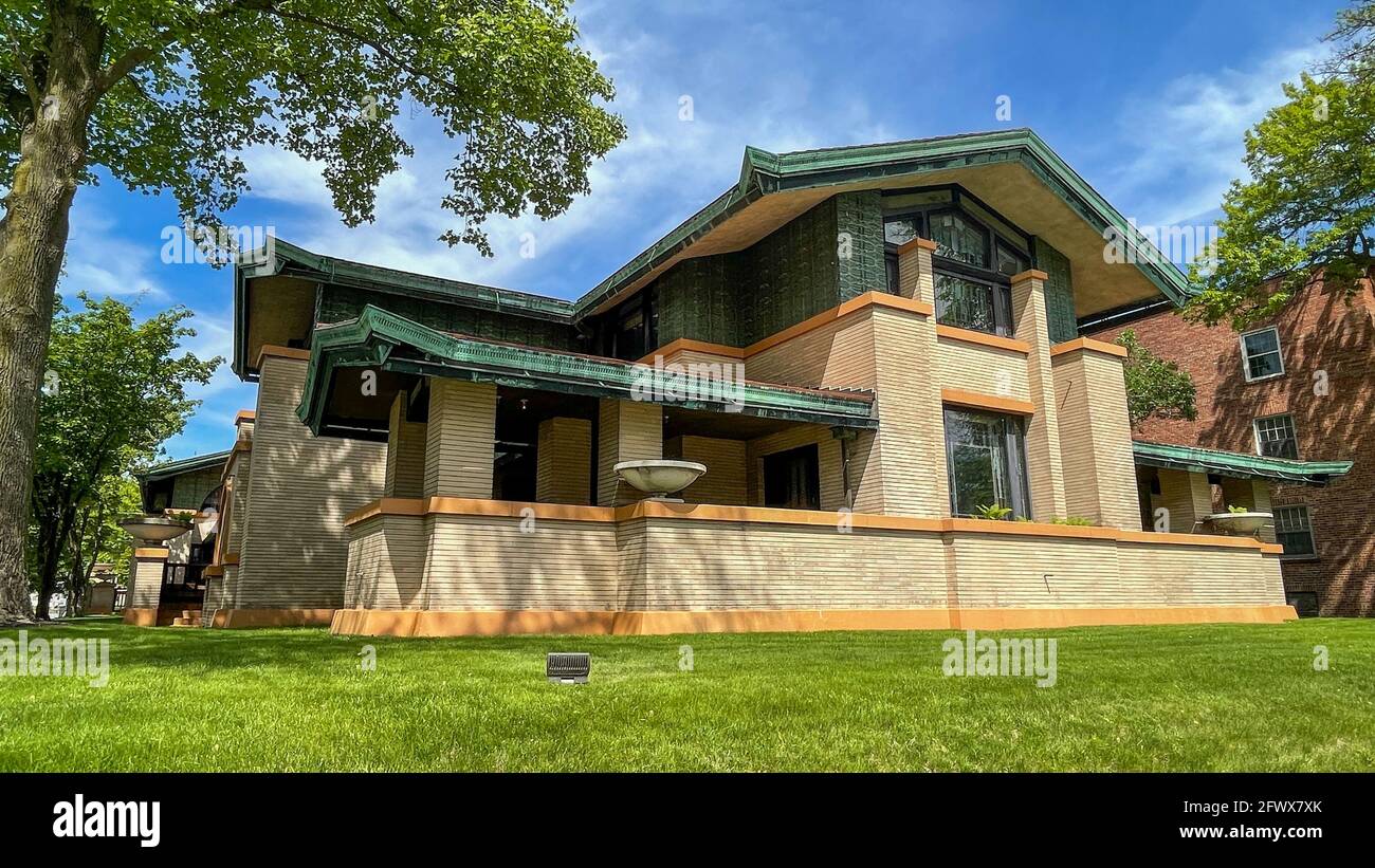 Frank Lloyd Wright House Springfield Springfield, IL USA September