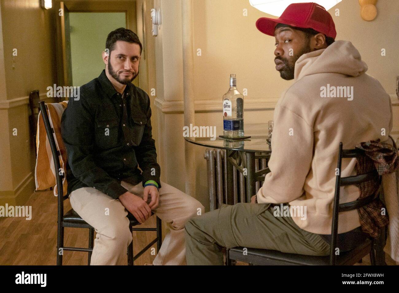 FLATBUSH MISDEMEANORS, from left: Dan Perlman, Kevin Iso, Leanin', (Season 1, ep. 101, aired May ...