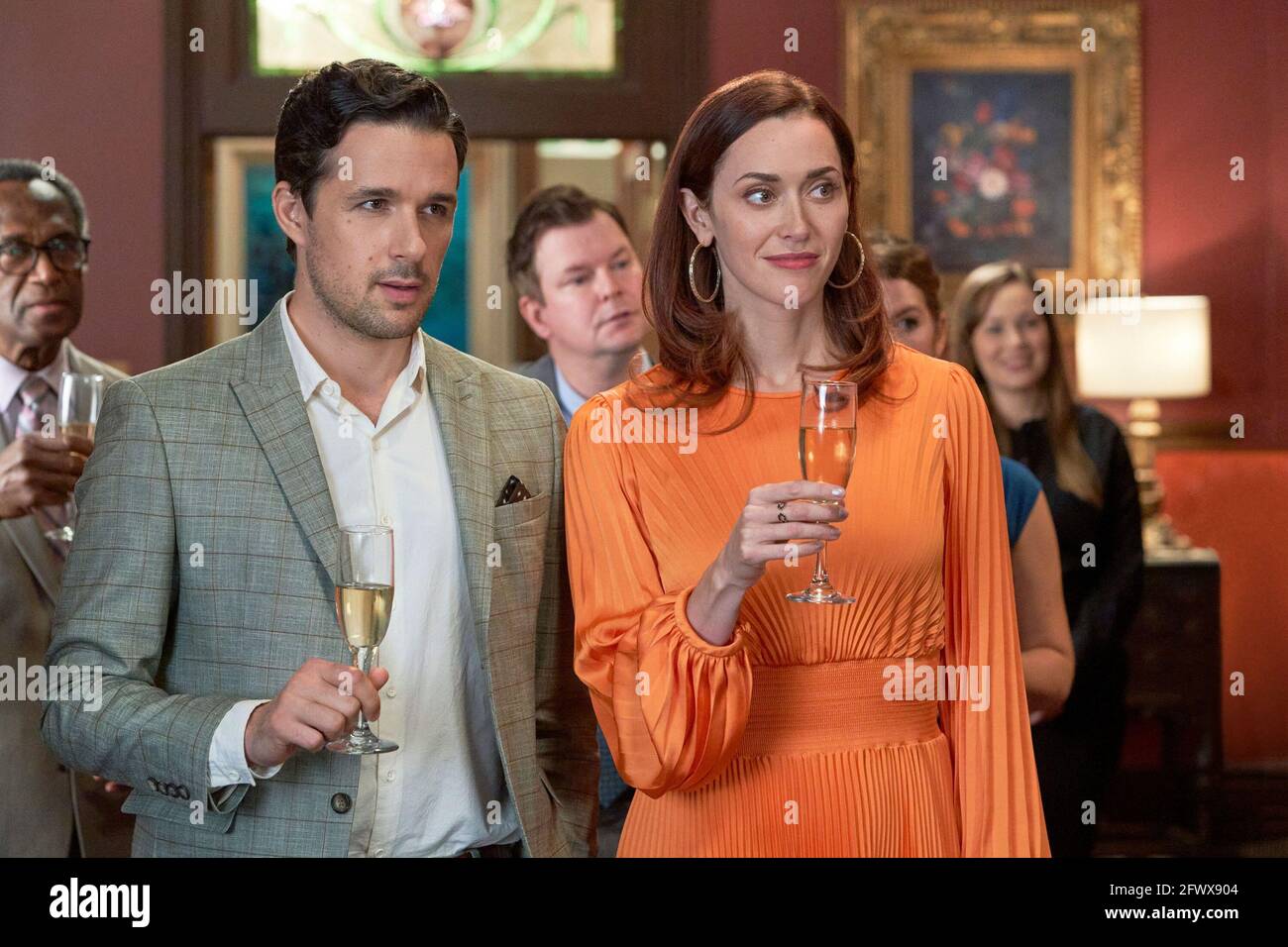 GOOD WITCH, from left: Marc Bendavid, Sarah Power, The Party', (Season ...