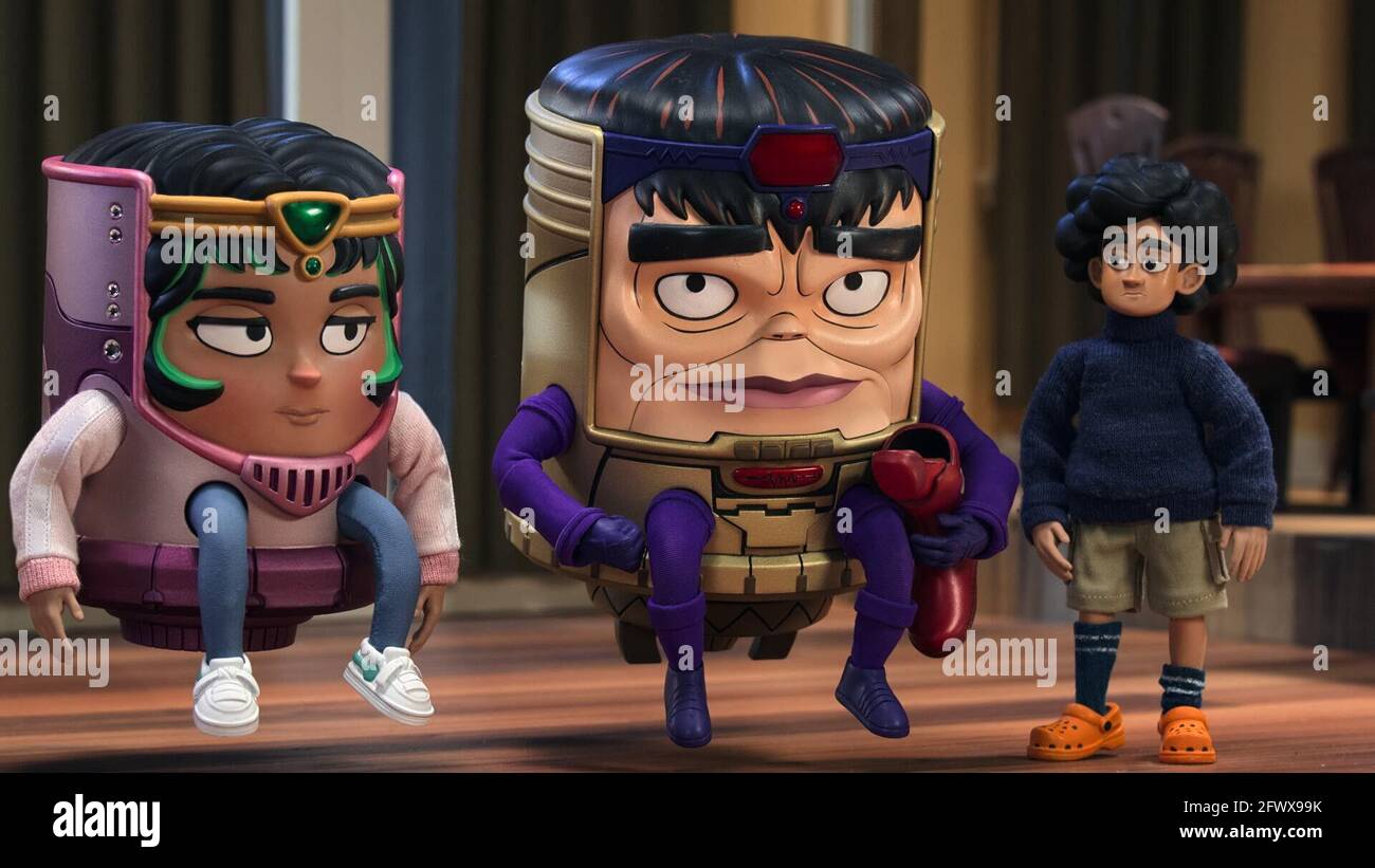 MARVEL'S M.O.D.O.K., (aka M.O.D.O.K., aka MODOK), from left: Melissa ...