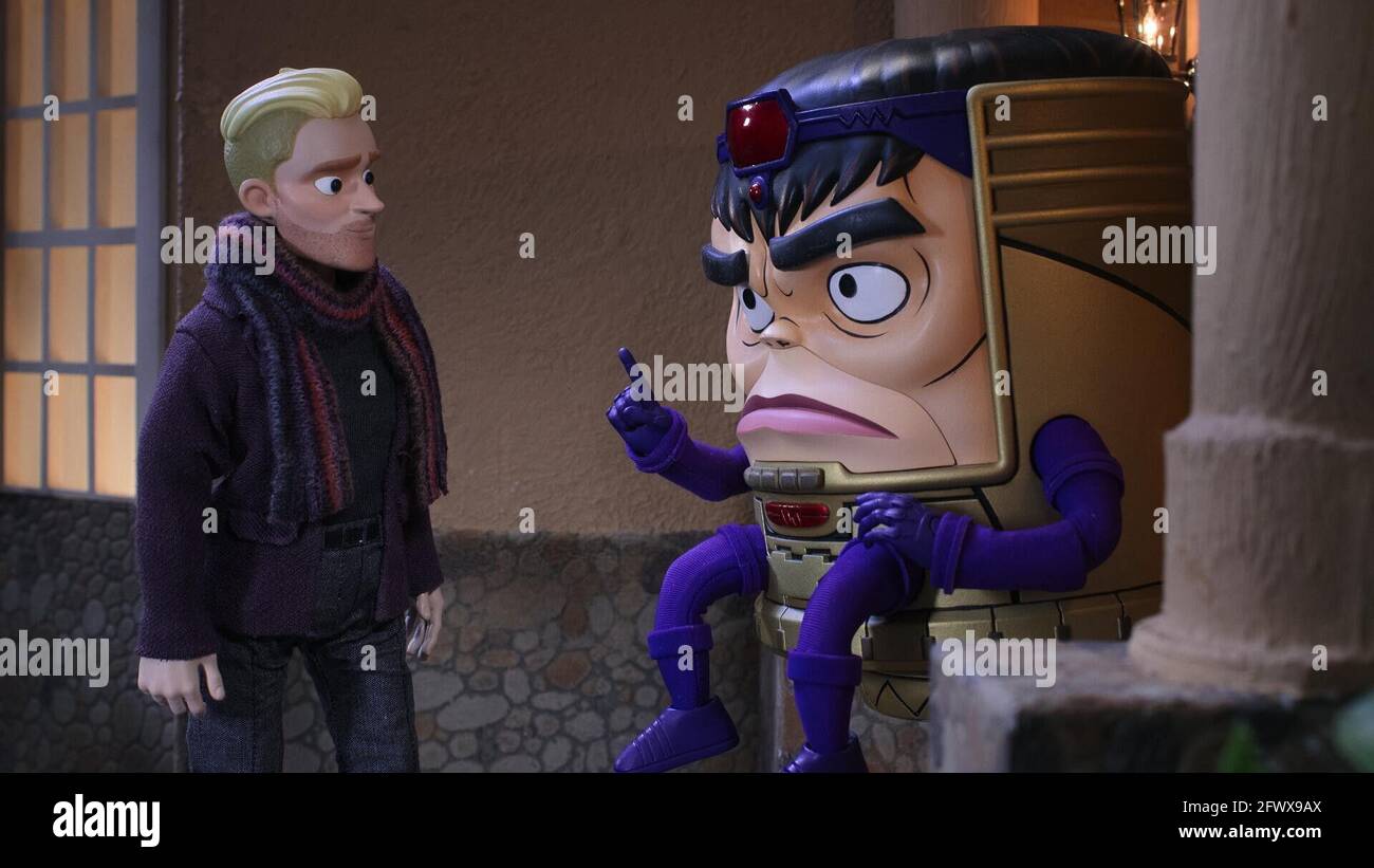 MARVEL'S M.O.D.O.K., (aka M.O.D.O.K., aka MODOK), right: MODOK (voice ...