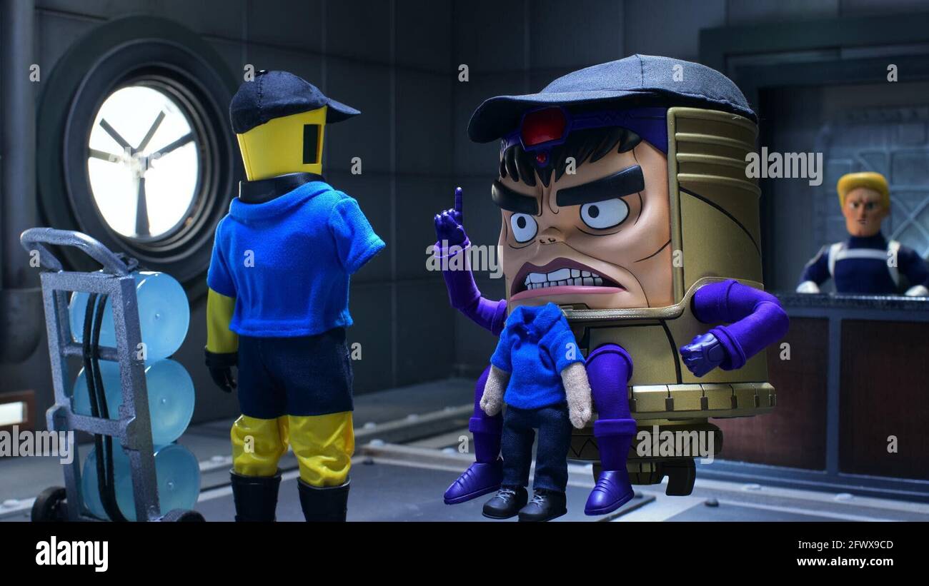 MARVEL'S M.O.D.O.K., (aka M.O.D.O.K., aka MODOK), center: MODOK (voice ...
