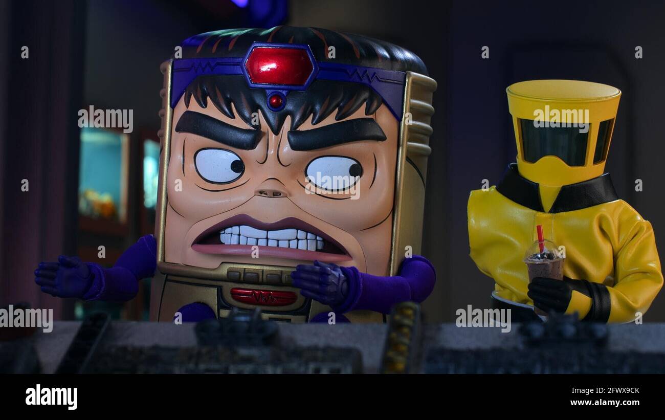 MARVEL'S M.O.D.O.K., (aka M.O.D.O.K., aka MODOK), left: MODOK (voice ...
