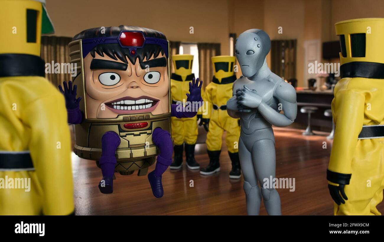 MARVEL'S M.O.D.O.K., (aka M.O.D.O.K., aka MODOK), middle left: MODOK ...