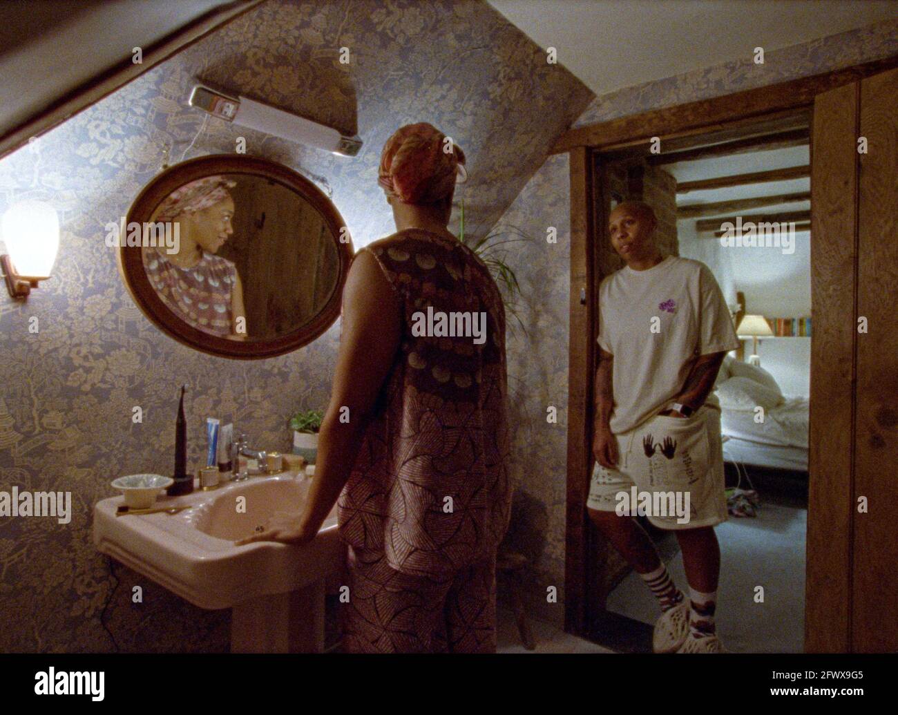 MASTER OF NONE, from left: Naomi Ackie, Lena Waithe, (Season 3, ep. 301 ...