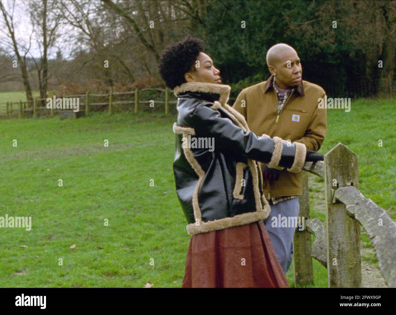 MASTER OF NONE, from left: Naomi Ackie, Lena Waithe, (Season 3, ep. 305 ...