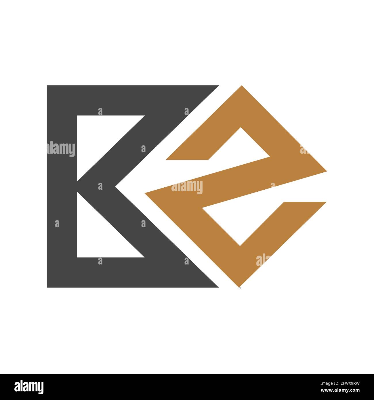 Alphabet letters Initials Monogram logo BZ, ZB, Z and B Stock Vector ...