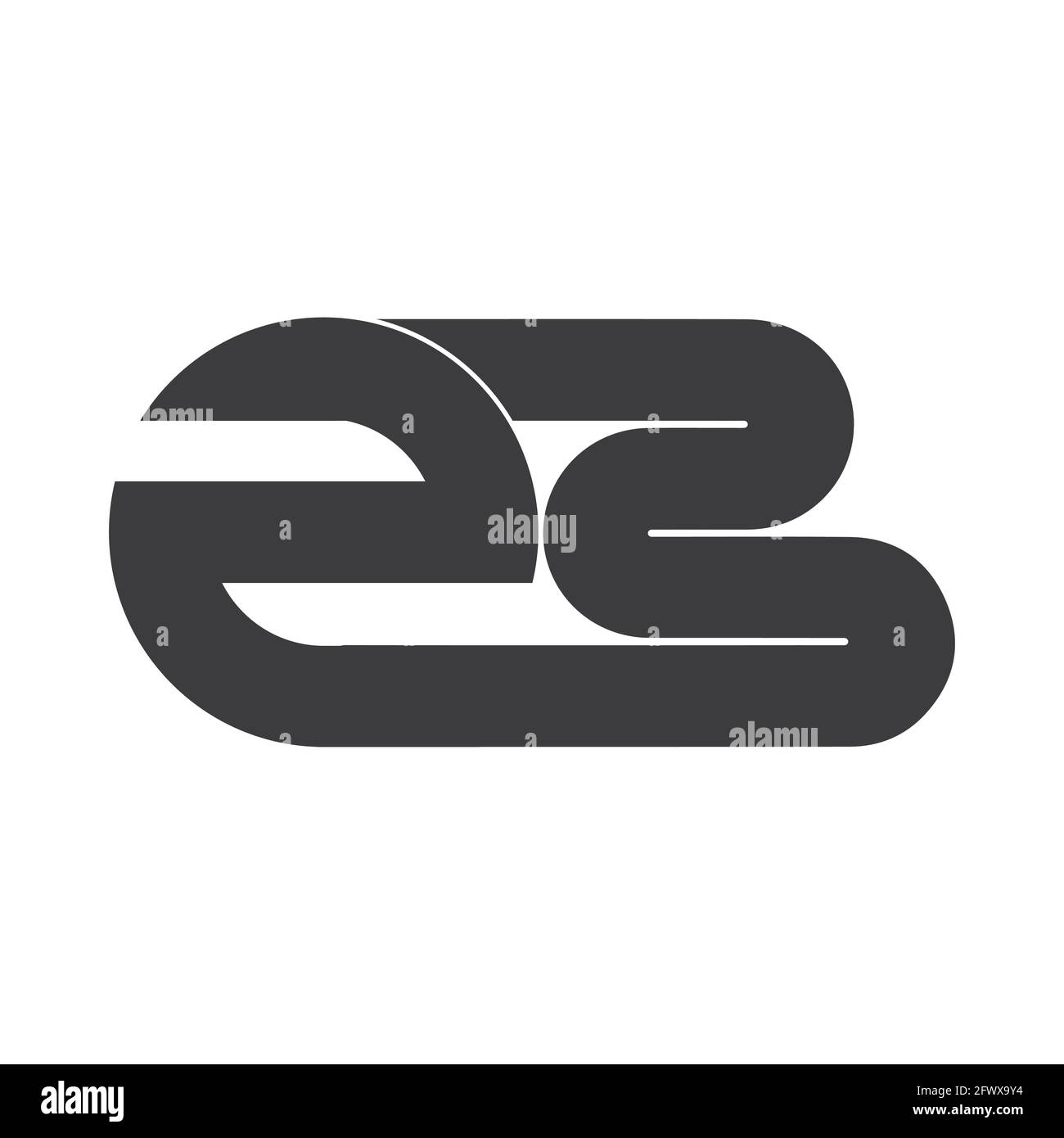 Alphabet letters Initials Monogram logo BZ, ZB, Z and B Stock Vector ...