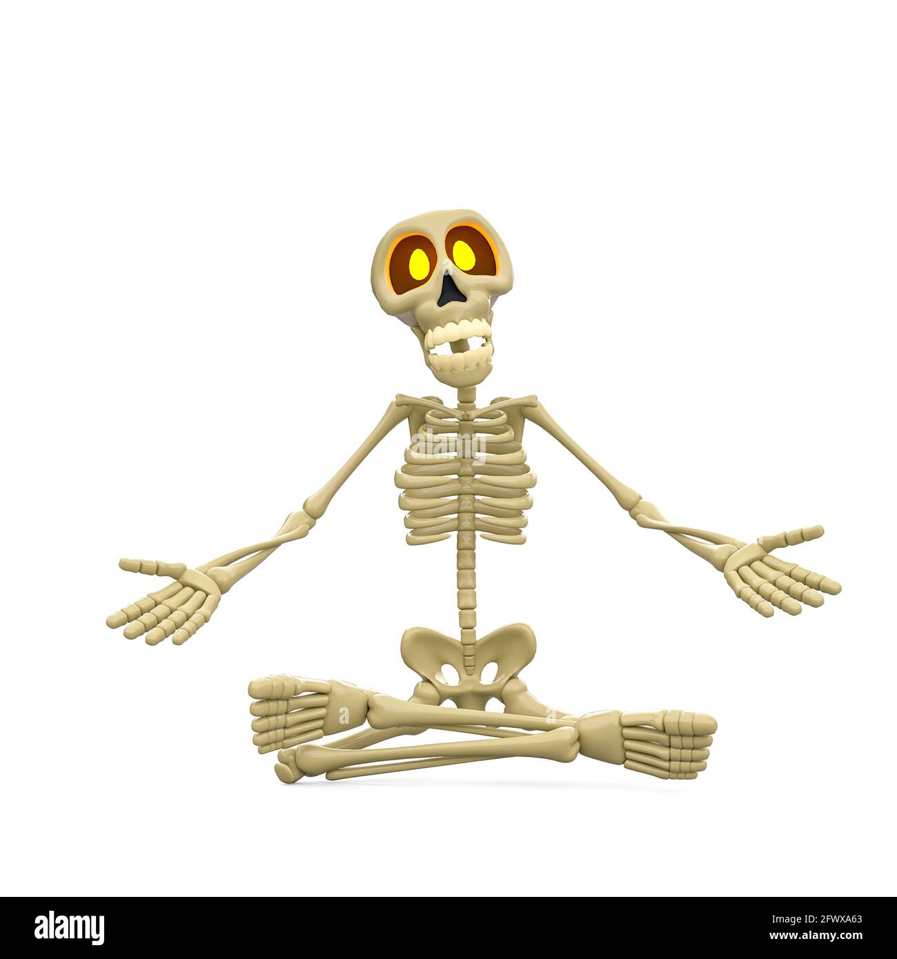 Funny Skeleton Cartoon High Resolution Stock Photography and Images - Alamy