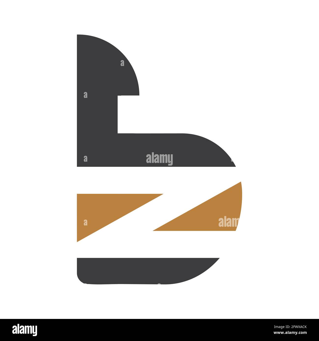 Alphabet letters Initials Monogram logo BZ, ZB, Z and B Stock Vector ...