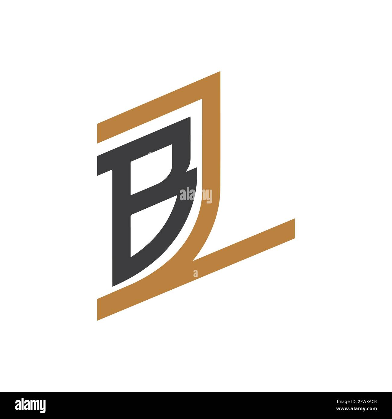 Alphabet letters Initials Monogram logo BZ, ZB, Z and B Stock Vector ...